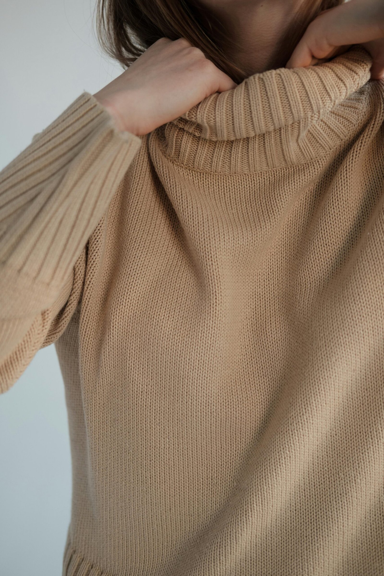 CozyWeave™ Knit Turtleneck Sweater – Effortless Warmth, Modern ...